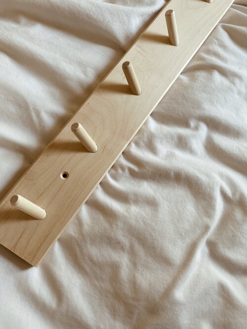 Handmade Extra Large Birch Wood Peg Hanger – Jo & June Vintage
